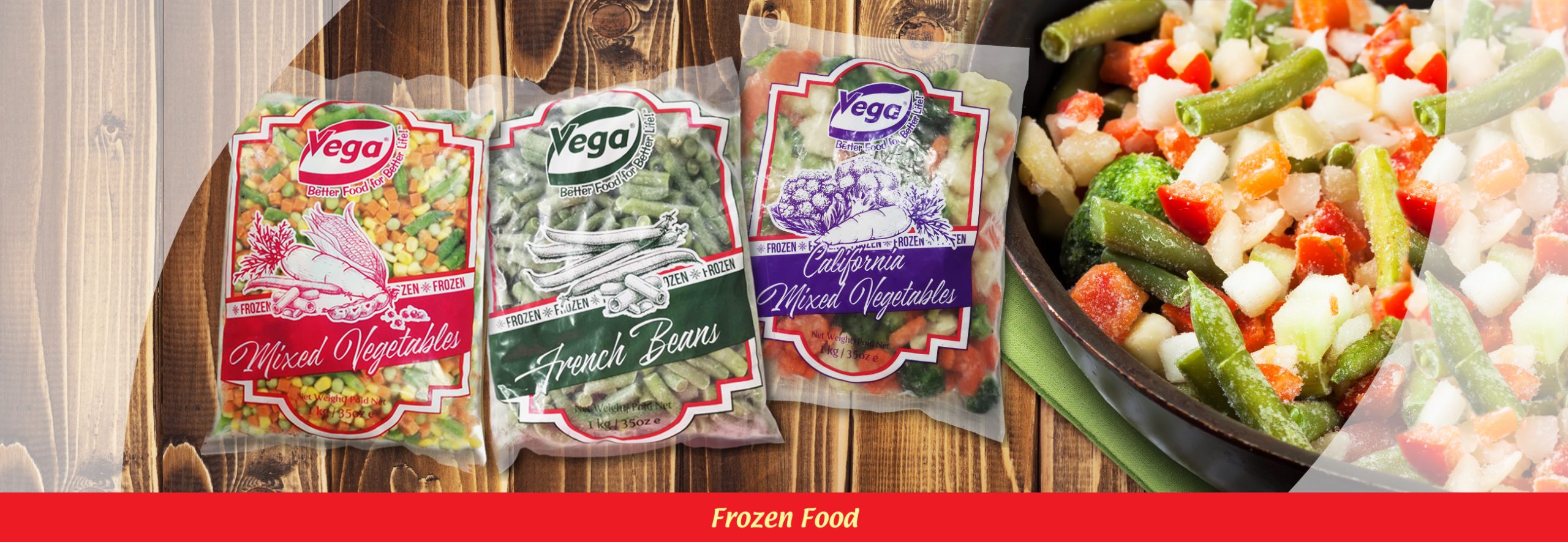 FROZEN FOOD - Vegafoods Singapore